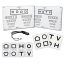 LEA SYMBOLS and HOTV Screening Wall Chart - Jutron Vision