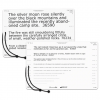 LOW VISION READING CARD - Jutron Vision